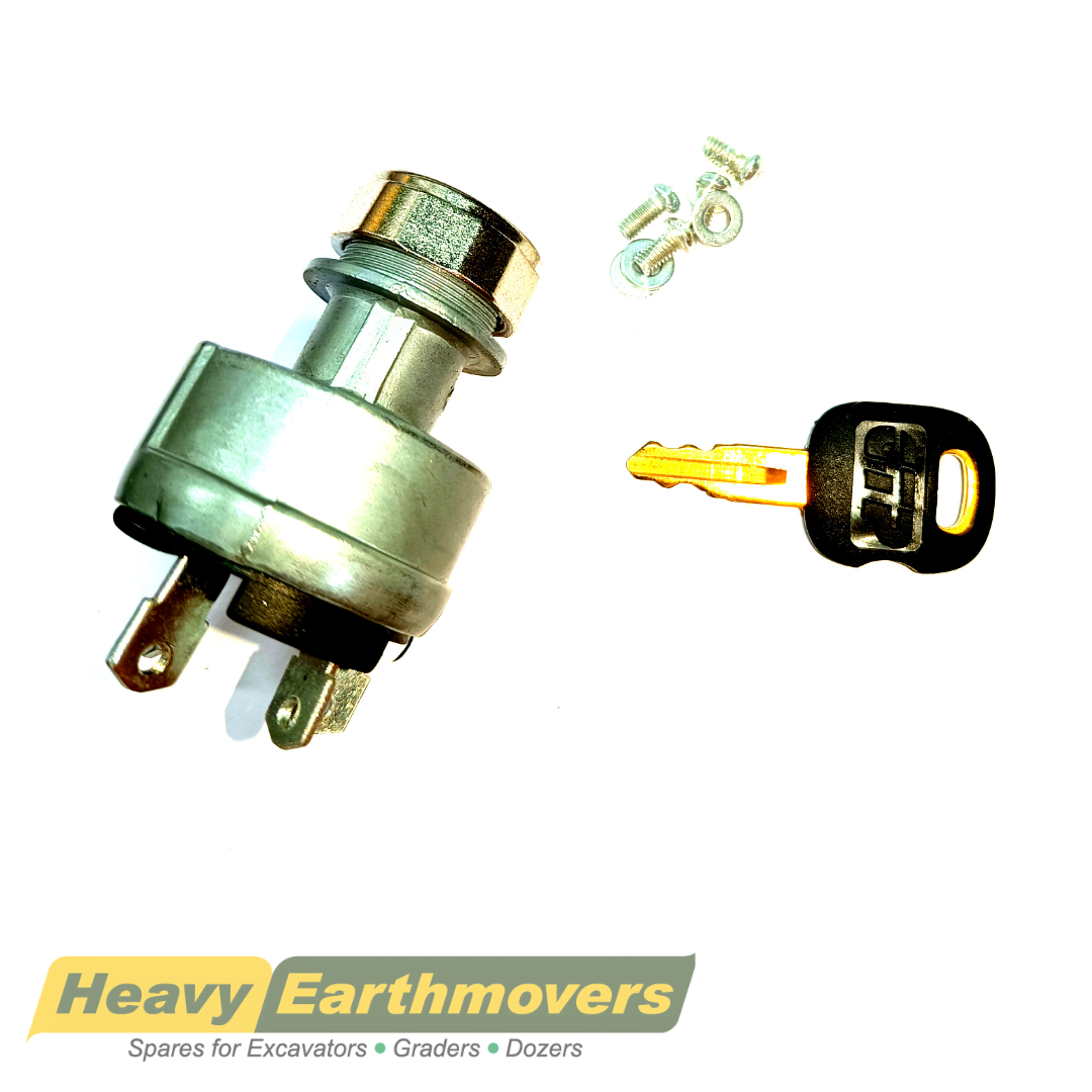 IGNITION SWITCH & KEY - HEAVY EARTHMOVERS