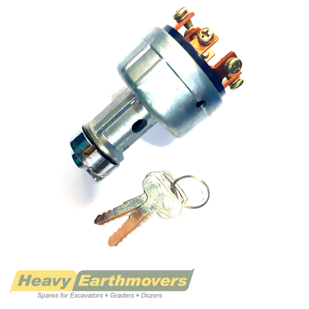 IGNITION SWITCH & KEY - HEAVY EARTHMOVERS